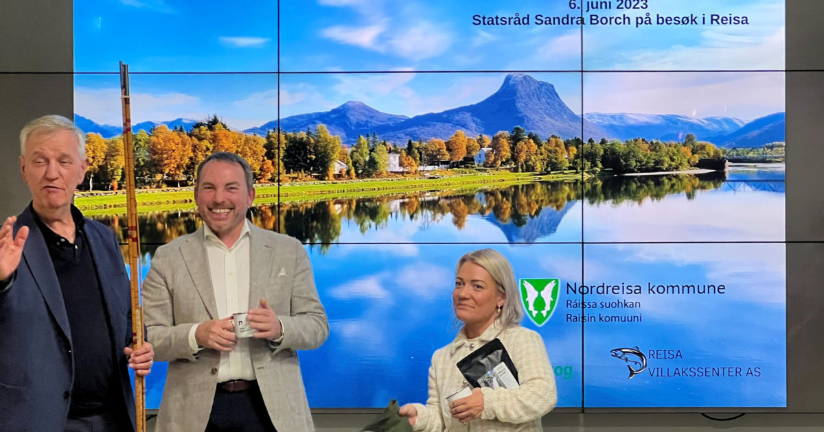 Millionstøtte til Reisa Villakssenter | Statskog